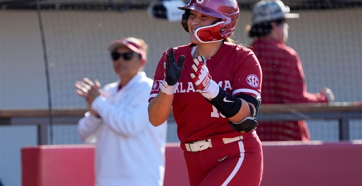 Isabela Emerling knocks 7 RBIs as OU softball throttles Kansas City in ...