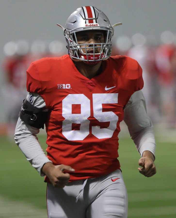 Photo Gallery: Ohio State's first full pads spring practice
