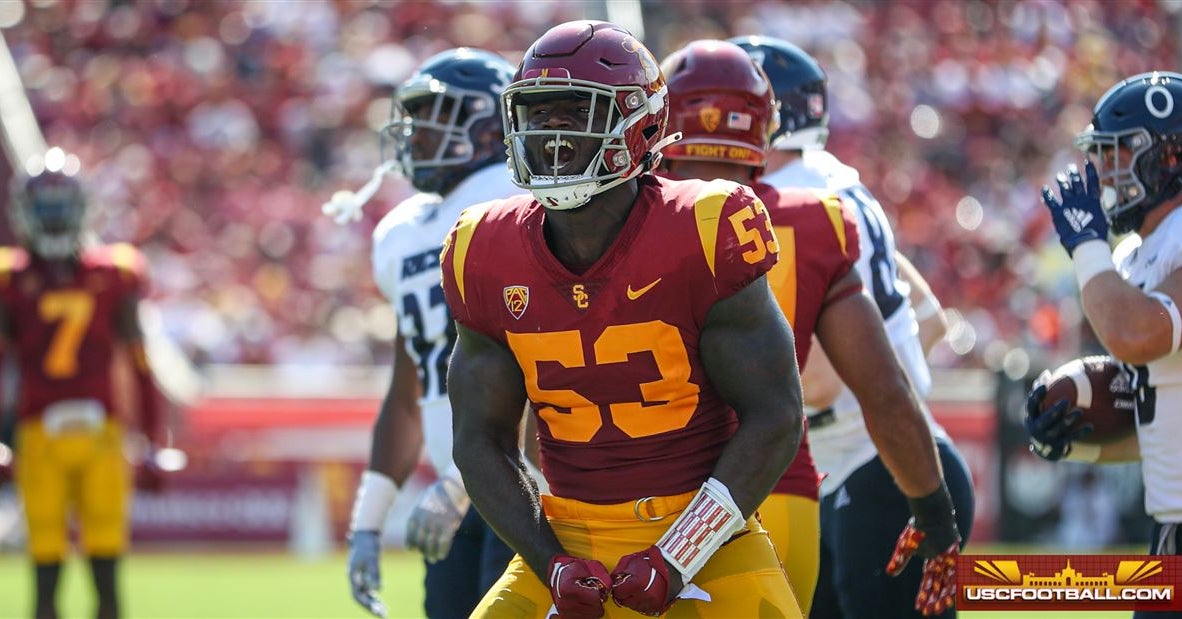 USC LB Shane Lee tabbed a breakout NFL prospect via Pro Football Focus ...