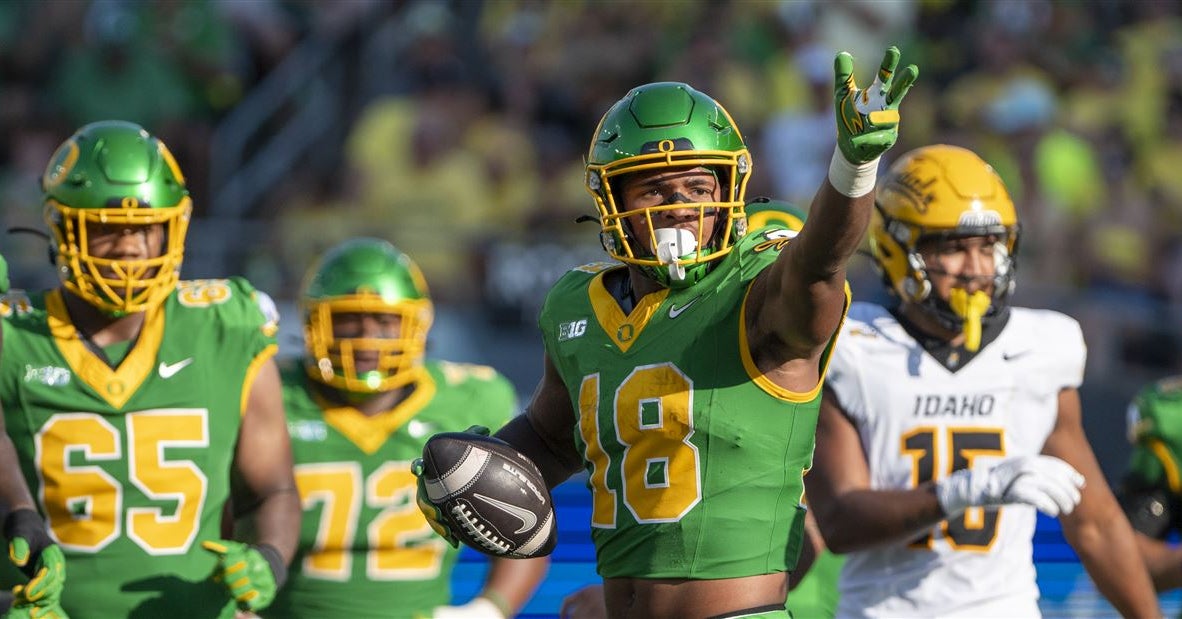 Oregon TE Kenyon Sadiq named among best returning players at position ...
