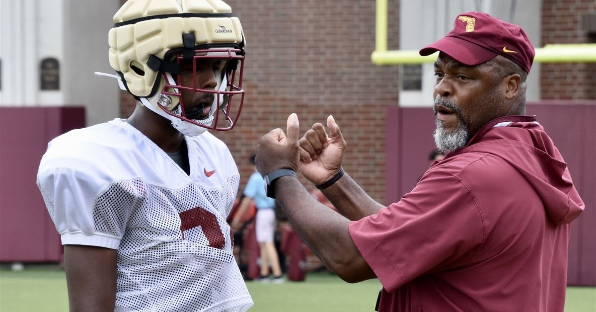 Ron Dugans talks WR group, including Johnny Wilson, Keon Coleman ...