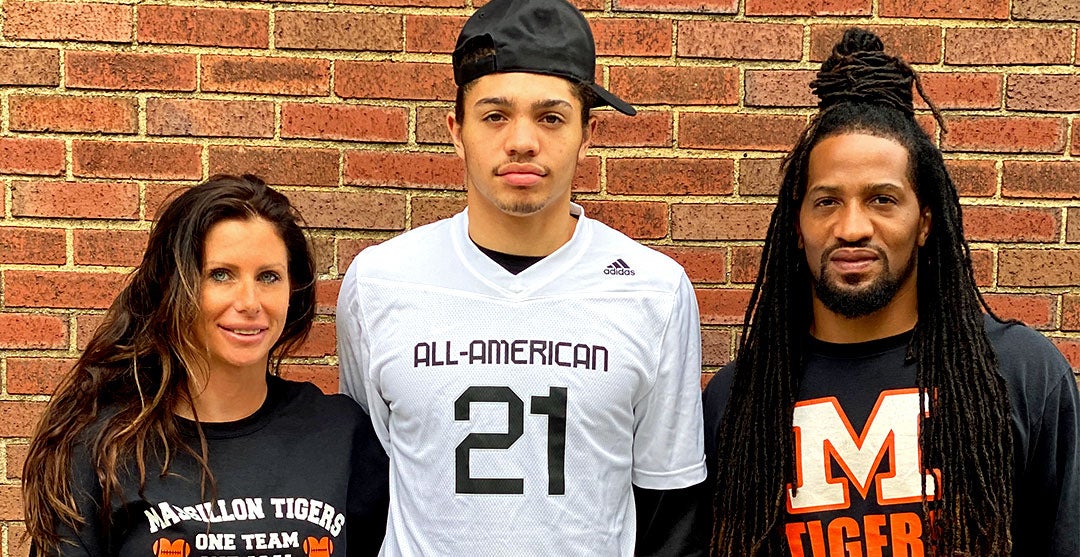 Ohio State commit Jayden Ballard opens All-American Bowl jersey