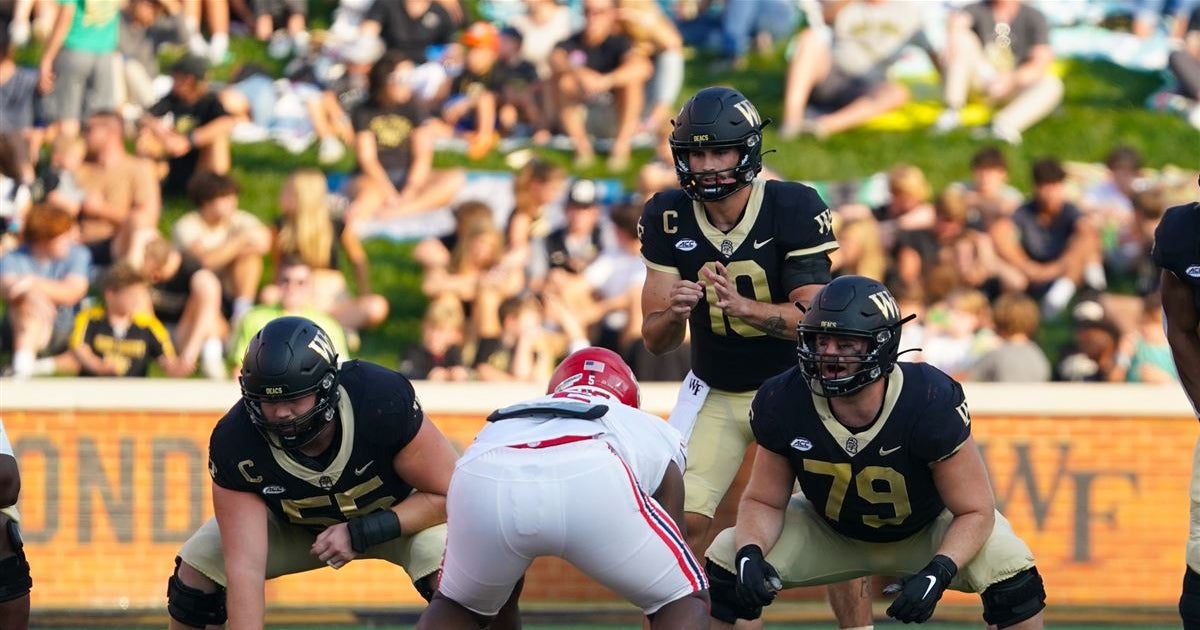 WATCH: Wake Forest Football pre-NC State Press Conference with Sean Maginn