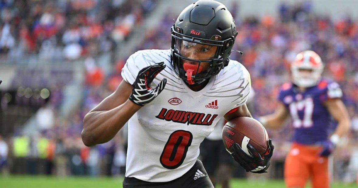 Louisville WR Tyler Hudson declares for the NFL Draft