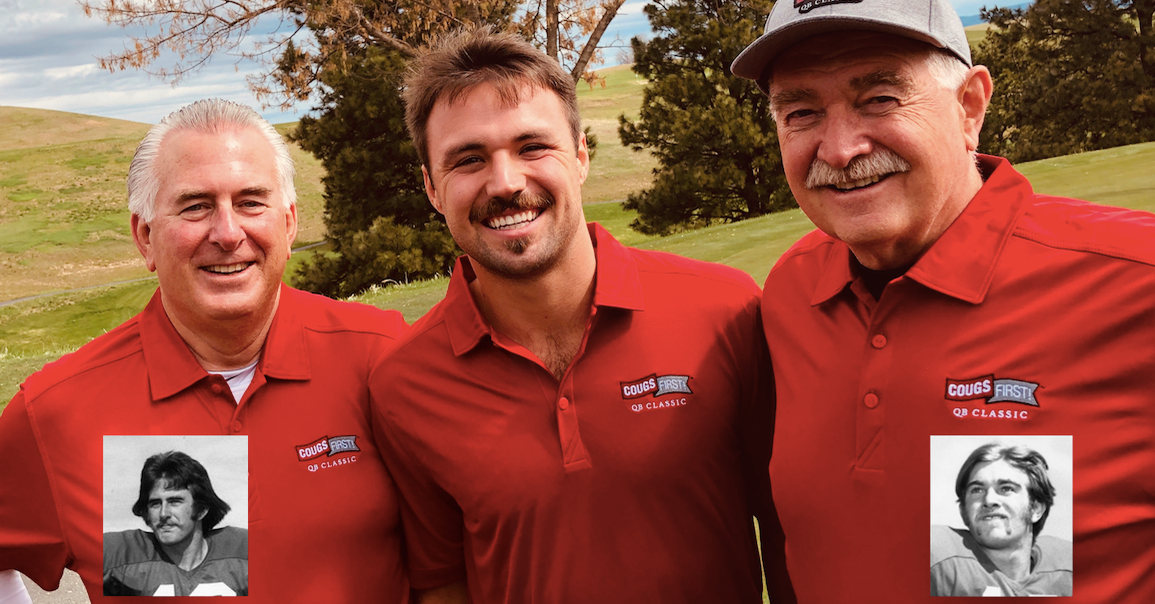 Gardner Minshew meets the mustache pioneers of Cougar QBs