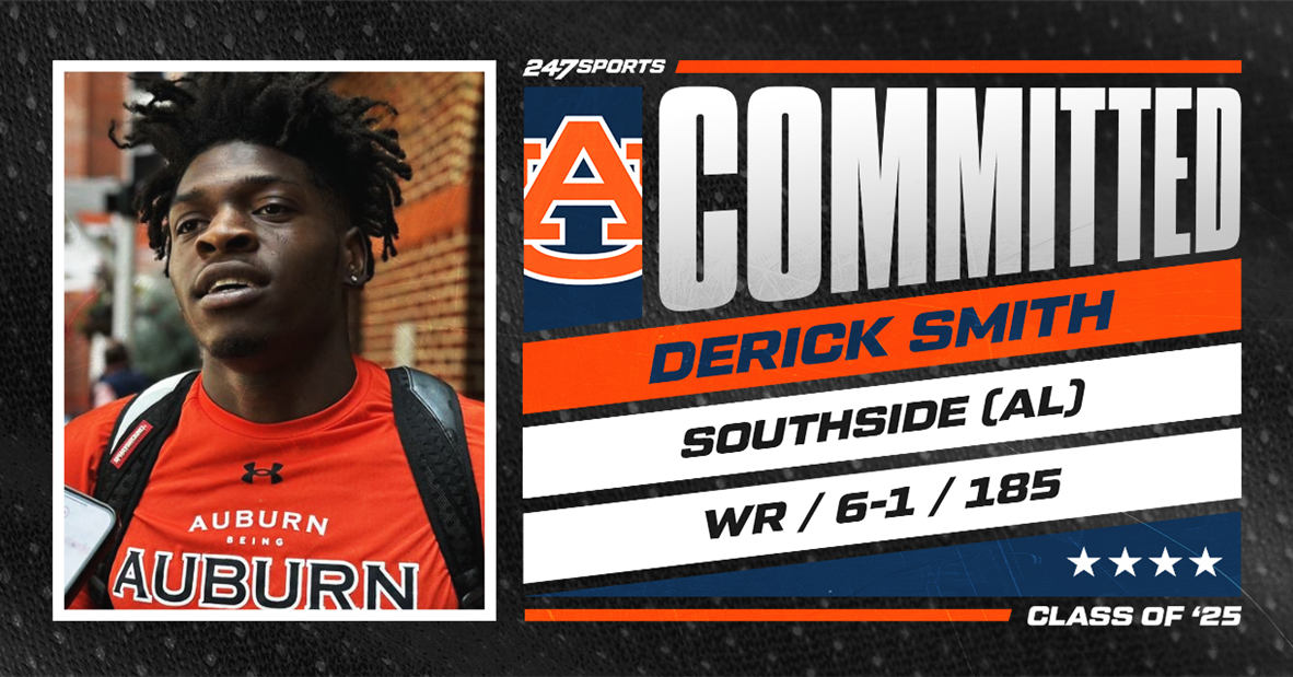 Auburn football flips Top247 WR Derick Smith from Alabama
