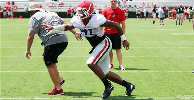 At least one UGA freshman is making noise on scout team