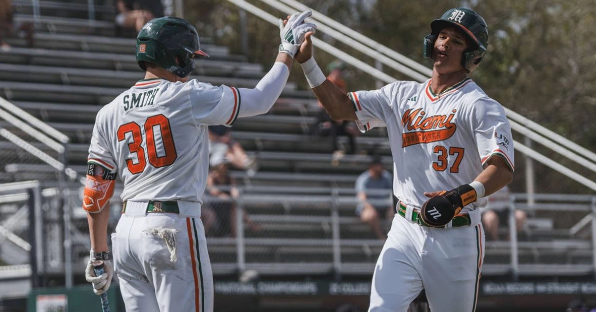 Fabio Peralta, Derek Williams lead Miami to 11-1 rout of Bethune-Cookman