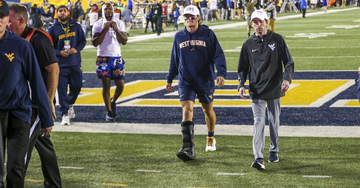 Neal Brown updates the status of QB Garrett Greene