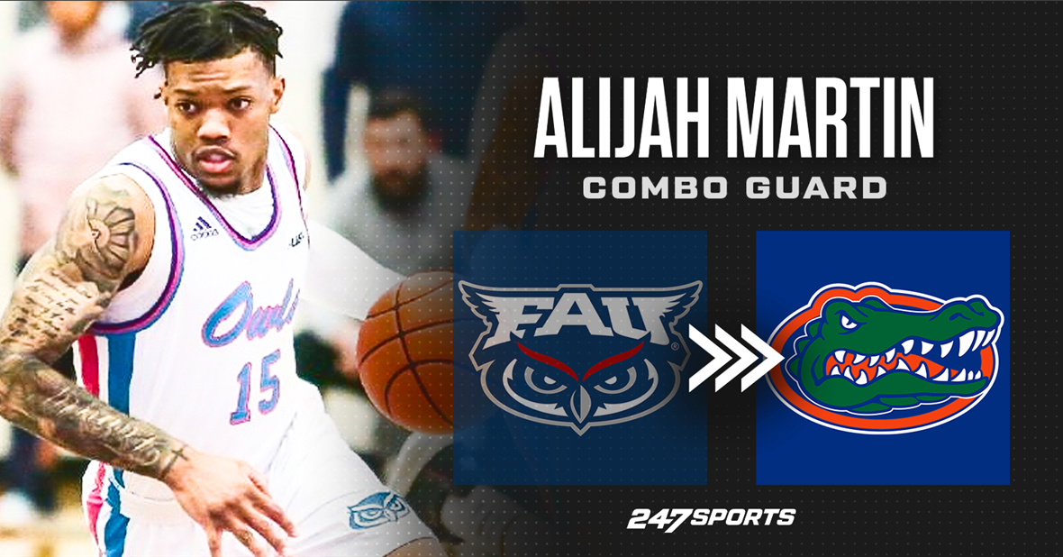 FAU transfer Alijah Martin officially signs with Gators