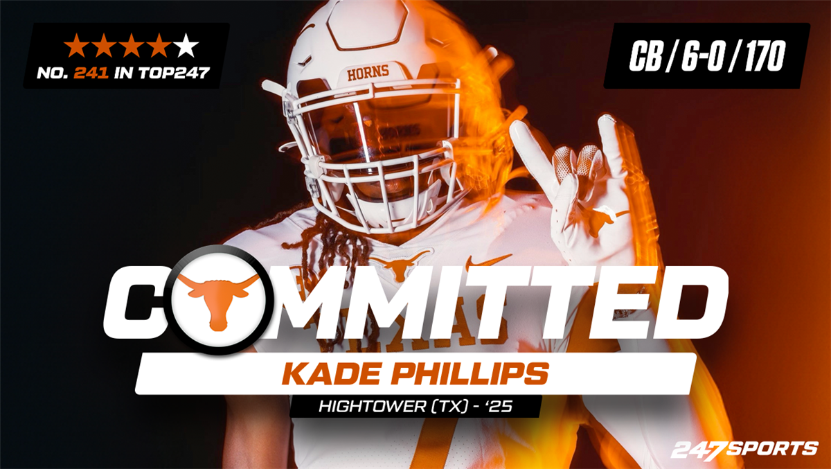 Texas lands Fort Bend Hightower Top247 defensive back Kade Phillips ...