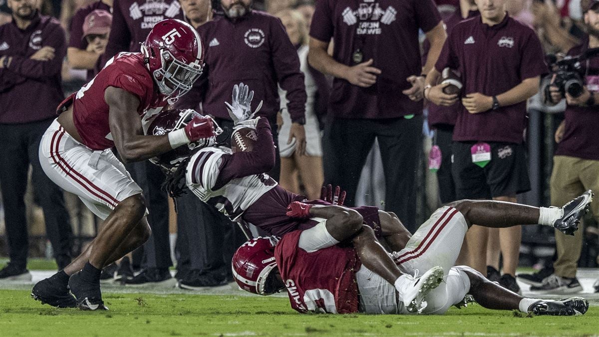 Game balls for Alabama: Mississippi State edition