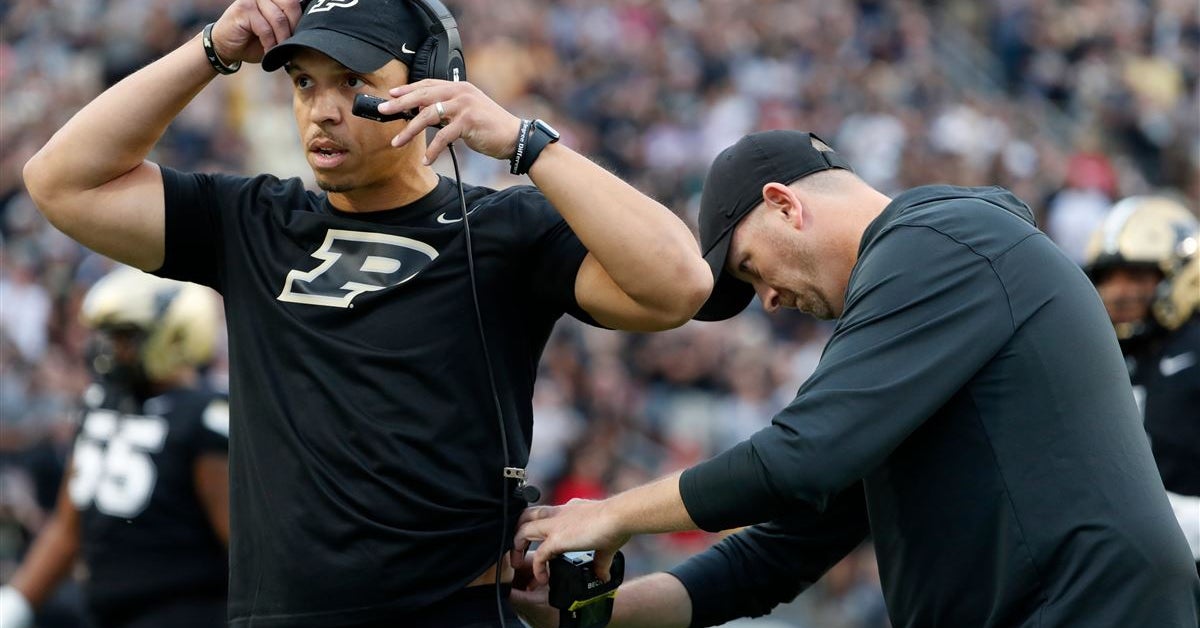 Purdue head coach Ryan Walters on the morale of the team, Nic Scourton ...