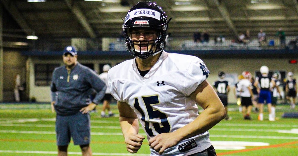 2020 DE Braiden McGregor has Irish visit locked, others in mind