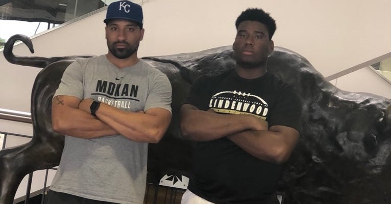 Kansas defensive tackle Javier Derritt calls Fargo his new home