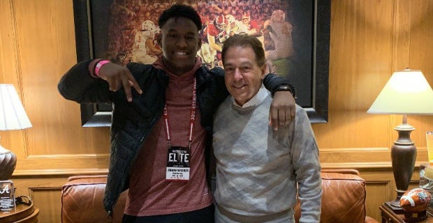 UA commit Jeremiah Alexander recruiting for Alabama