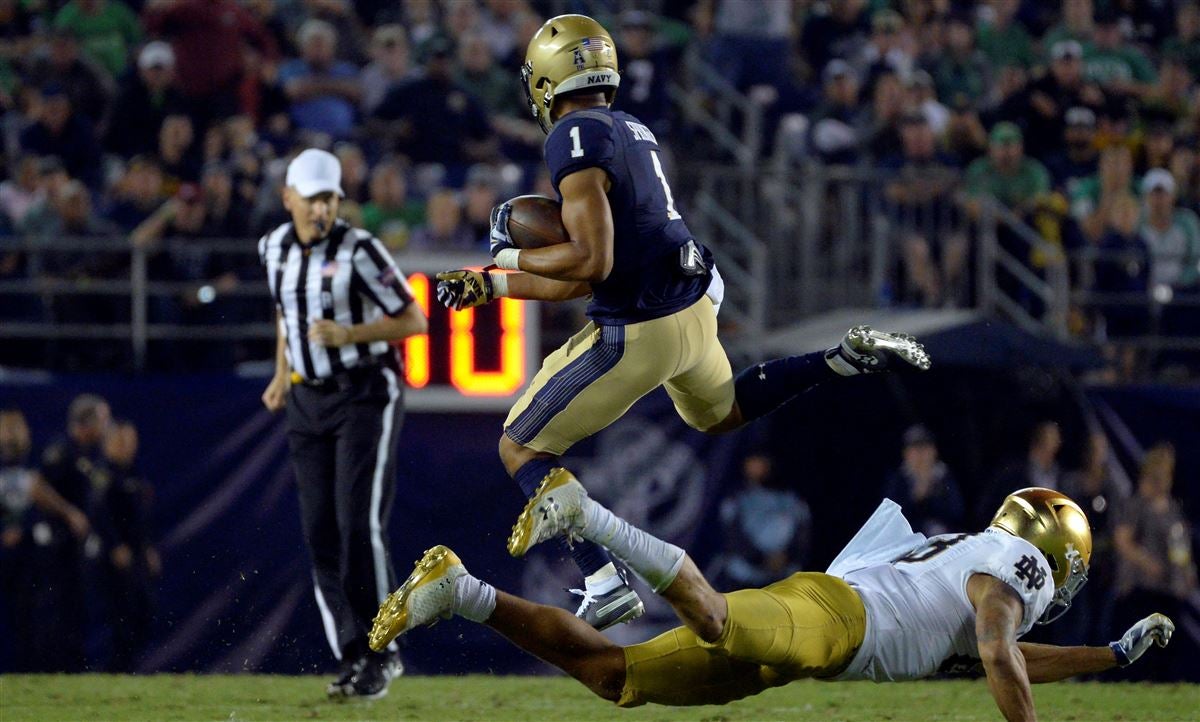 Navy striker Jake Springer enters transfer portal