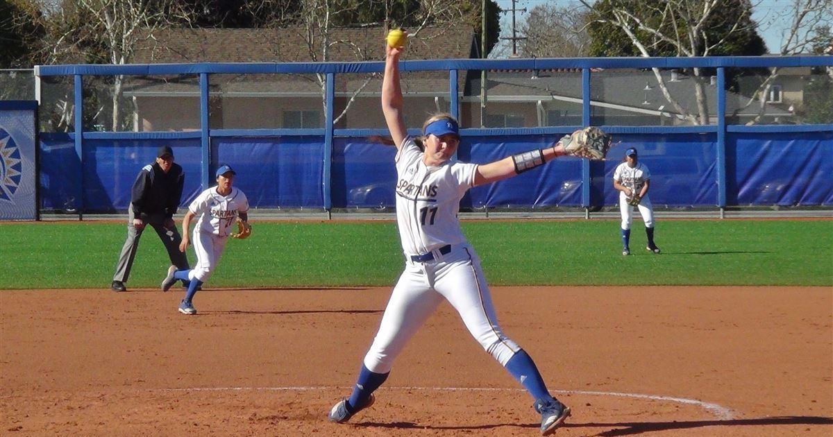 San Jose State softball sweeps home opening doubleheader