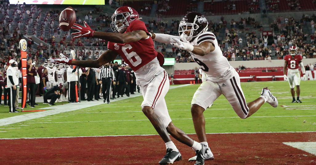 Halftime Notes: Alabama vs. Mississippi State
