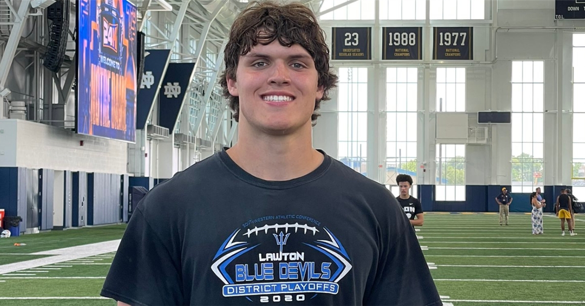 DT Mason Mayne gets first Big Ten offer