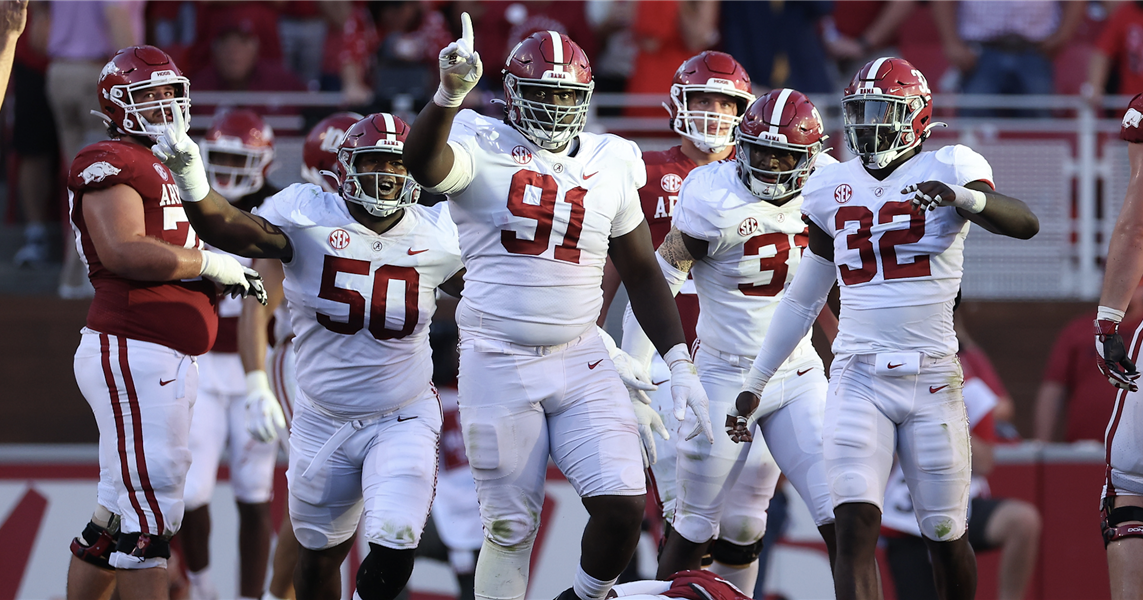 Alabama DT Jaheim Oatis is the 247Sports True Freshman of the Week