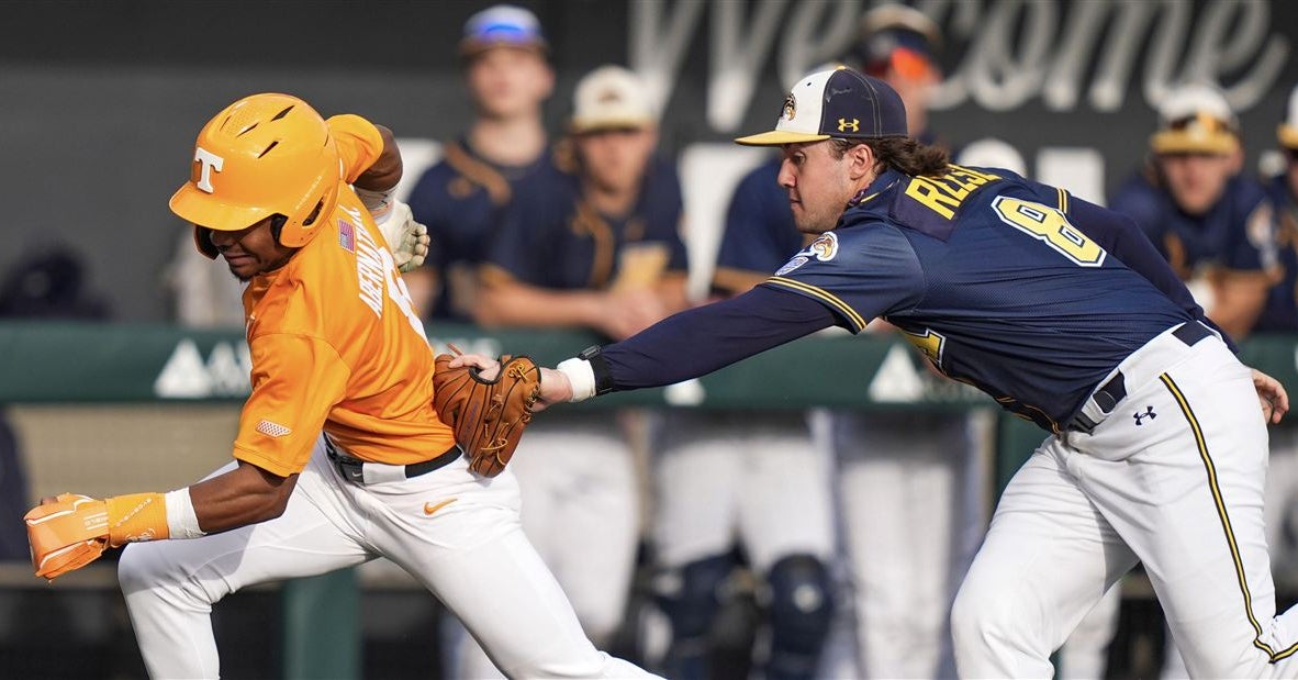 Tennessee baseball drops in rankings after series loss to Kent State