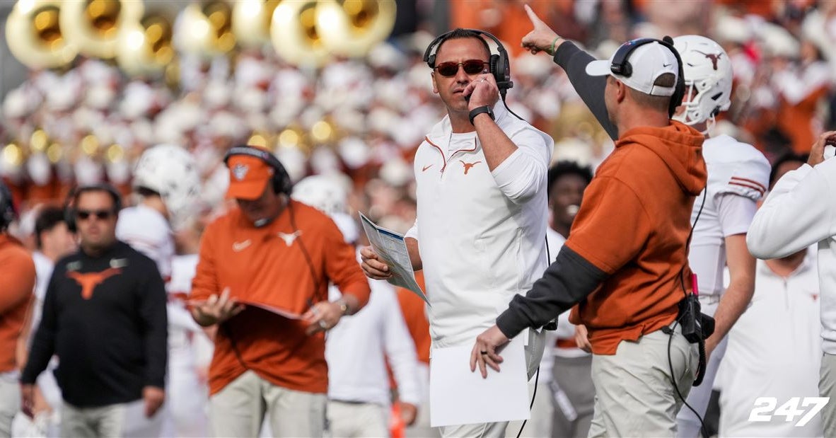 Texas football coach Steve Sarkisian talks Arch Manning, Super Bowl ...