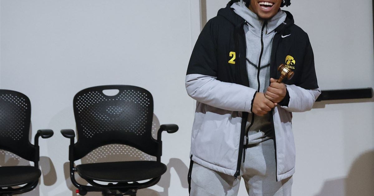 Iowa defensive back Kaevon Merriweather wins inaugural Duke Slater ...
