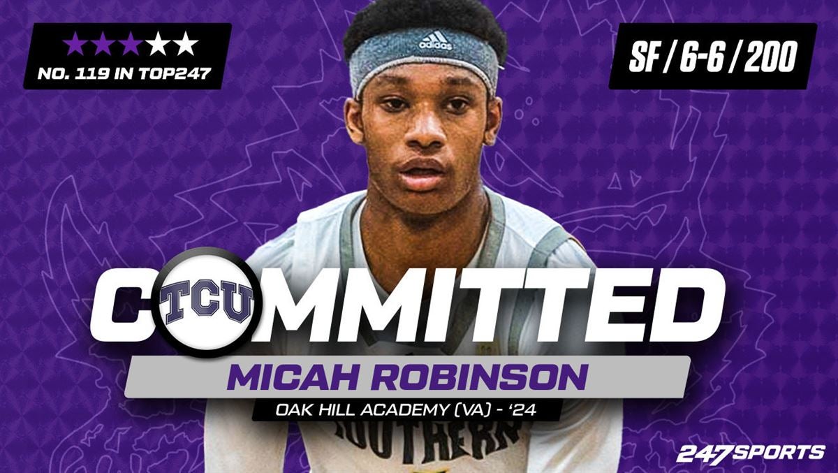 TCU gets on the board in 2024 with the addition of top150 senior Micah ...