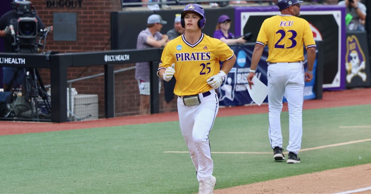 ECU junior outfielder Luke Nowak enters transfer portal