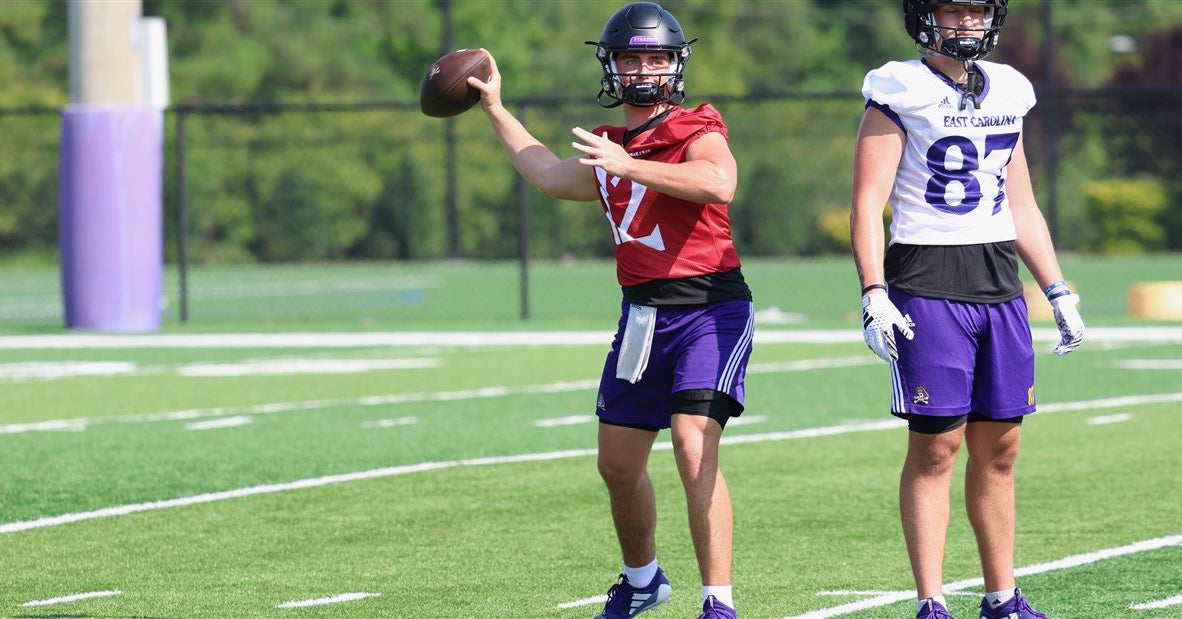 ECU reserve quarterback Bryson Harrison enters transfer portal