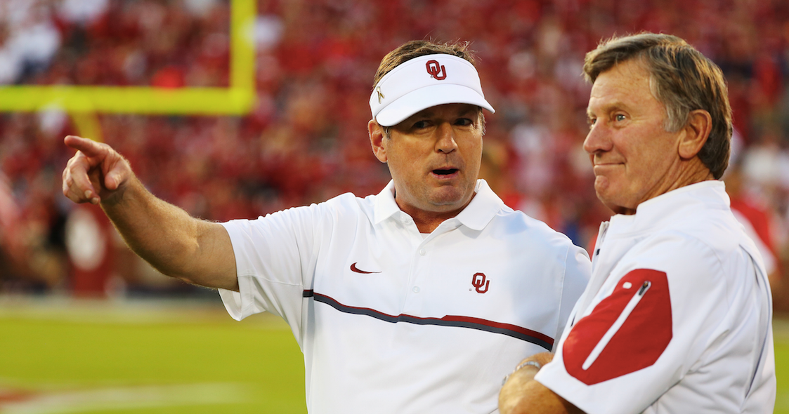 Steve Spurrier says Bob Stoops isn't returning to college