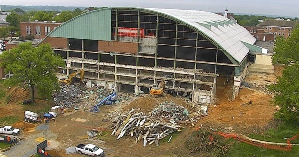 Here's What Cole Field House Looks Like Now