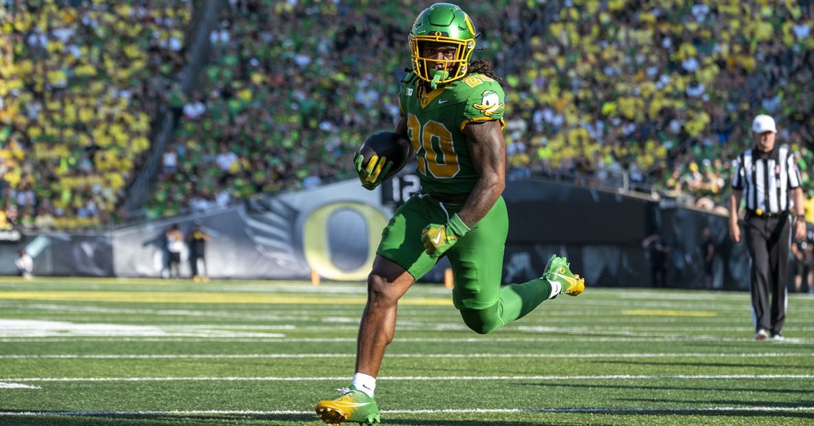 Jordan James drafted by San Francisco 49ers in fifth round of the 2025 ...