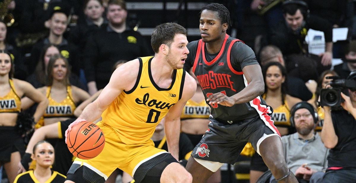 Buckeyes' losing streak reaches seven in a row with 92-75 loss at Iowa
