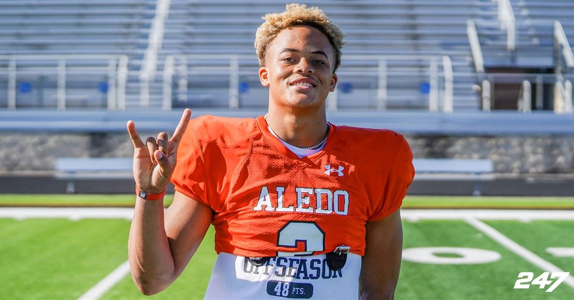 Aledo Top247 WR Kaydon Finley details his recruitment as it heads down ...