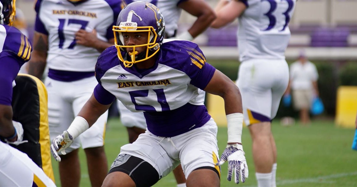 Freshman linebacker making strides for East Carolina