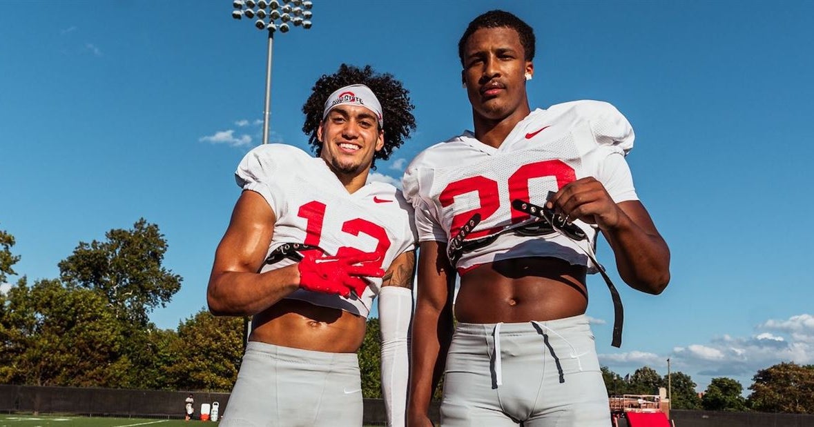 Ohio State's Sonny Styles has black stripe removed