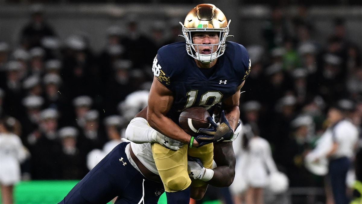 Notre Dame Freshman Jaden Greathouse Wows In Season Opening Win Over Navy
