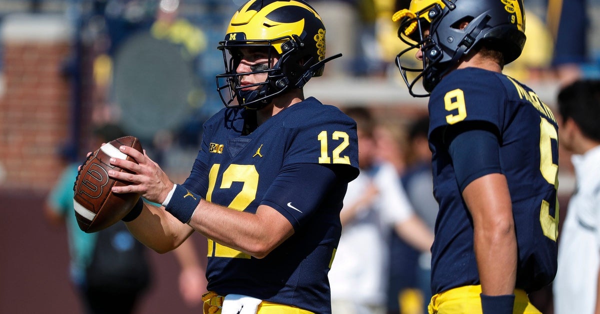 Michigan QB battle timeline: Jim Harbaugh's decision on Cade McNamara ...