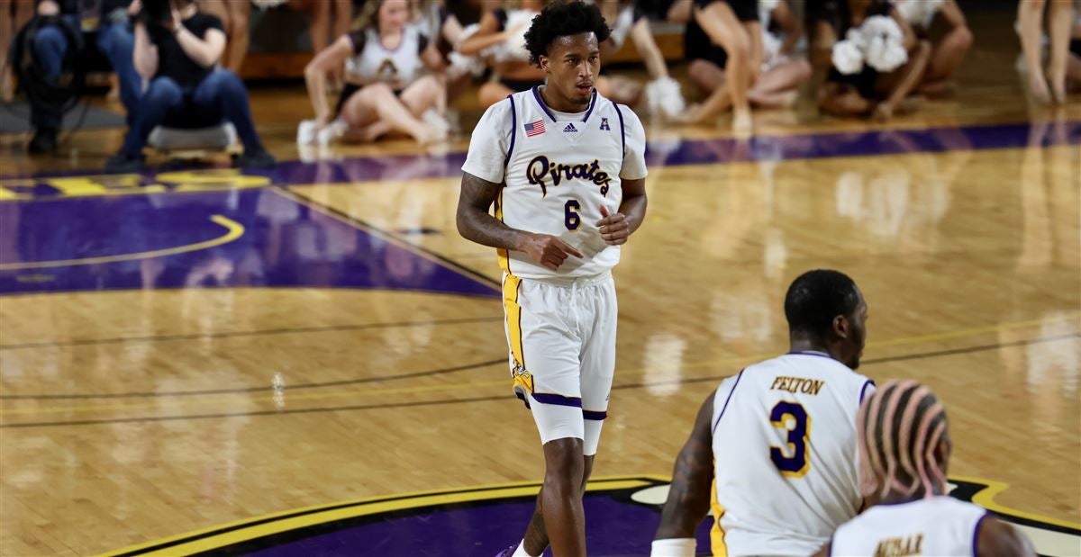 ECU forward Brandon Johnson enters transfer portal