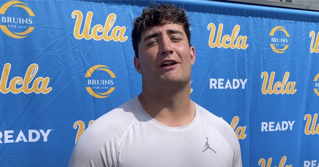 UCLA DE Jacob Busic talks big Penn State plays, Coyle's impact