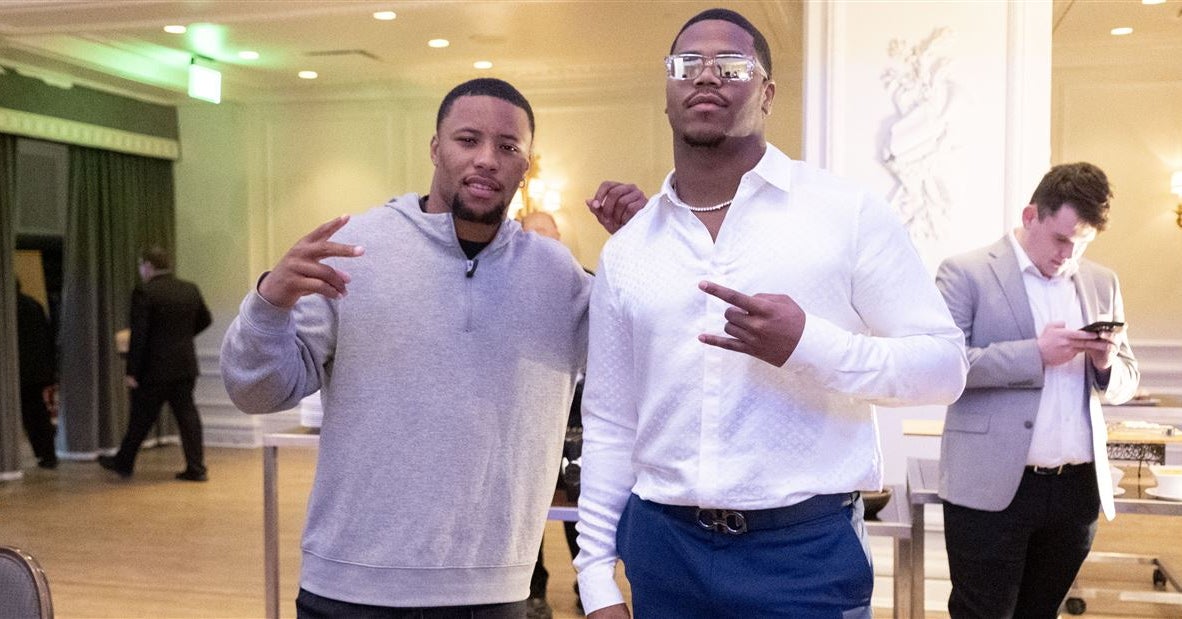 PHOTOS: Saquon Barkley, Abdul Carter headline Penn State NIL event in ...