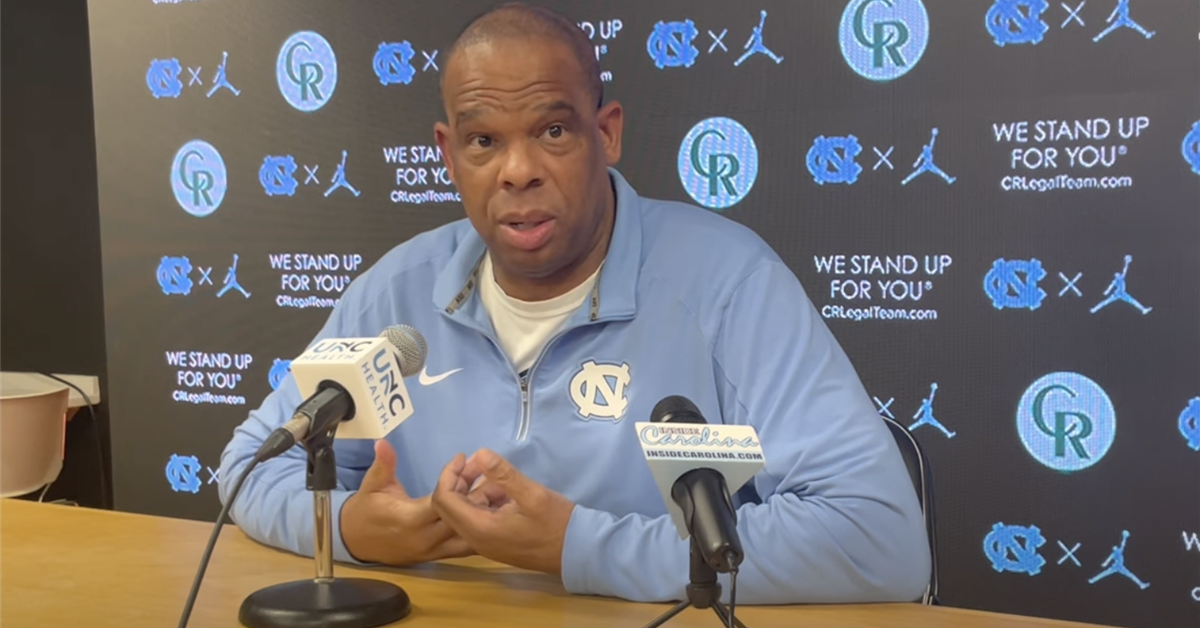 News & Notes from Hubert Davis Ahead of UNC vs. Gardner-Webb