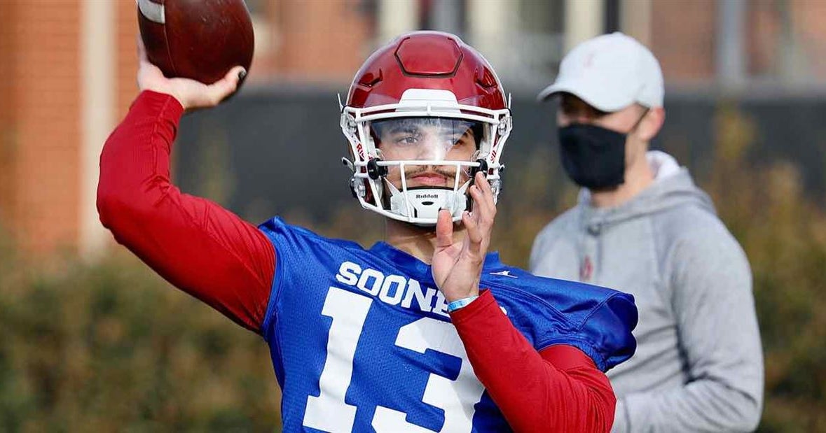 Lincoln Riley breaks down Caleb Williams' spring game