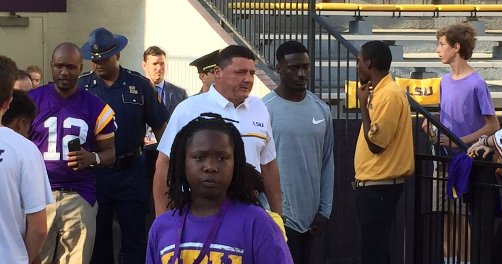Dylan Moses visiting LSU