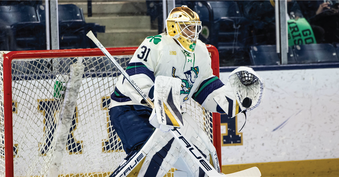 Notre Dame Hockey's Nick Kempf Earns Big Ten Second Star