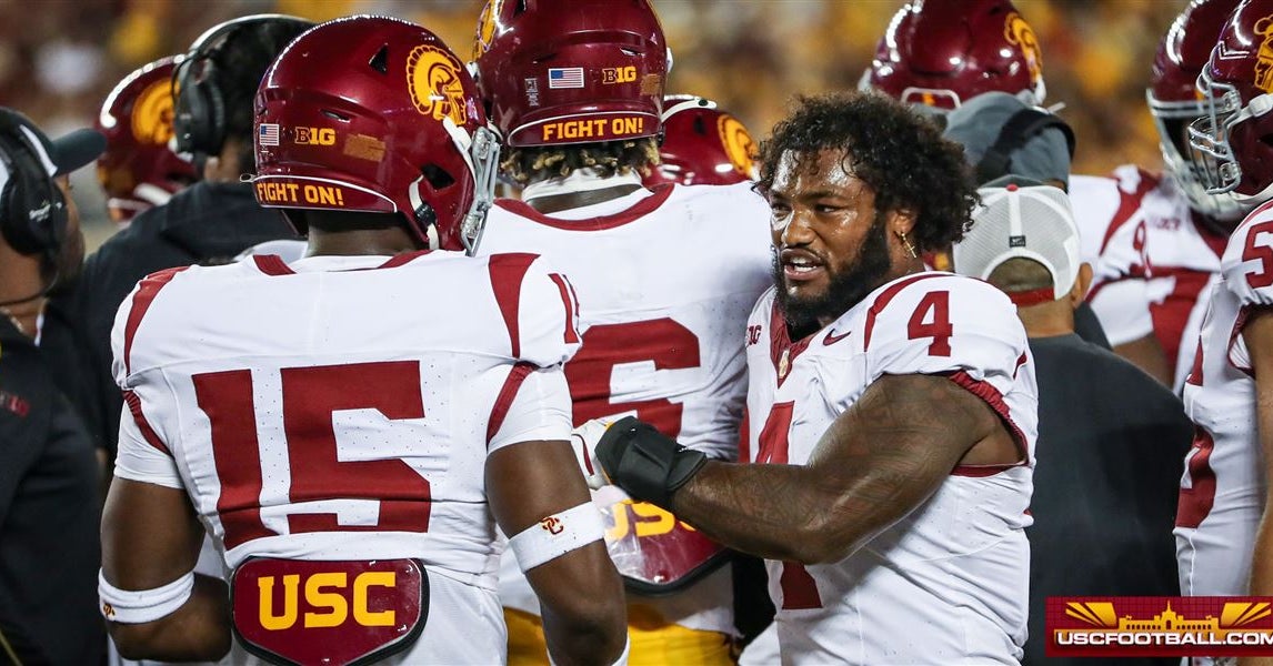 USC player participation chart, formation breakdown from Rutgers Friday ...