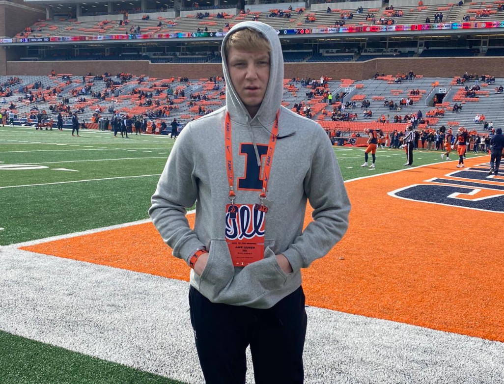 In-state 2024 LB Jack Lesher recaps Illini visit: 'I felt very welcomed'