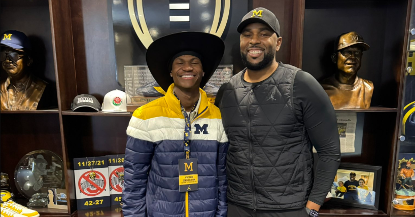 Four-star CB Victor Singleton has "great experience" at Michigan